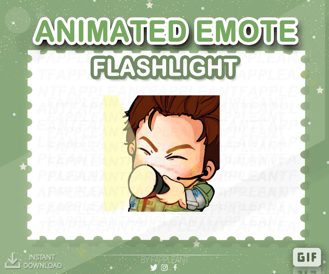 DBD Animated Emote Chris Redfield Flashlight Clicking | Resident Evil ...