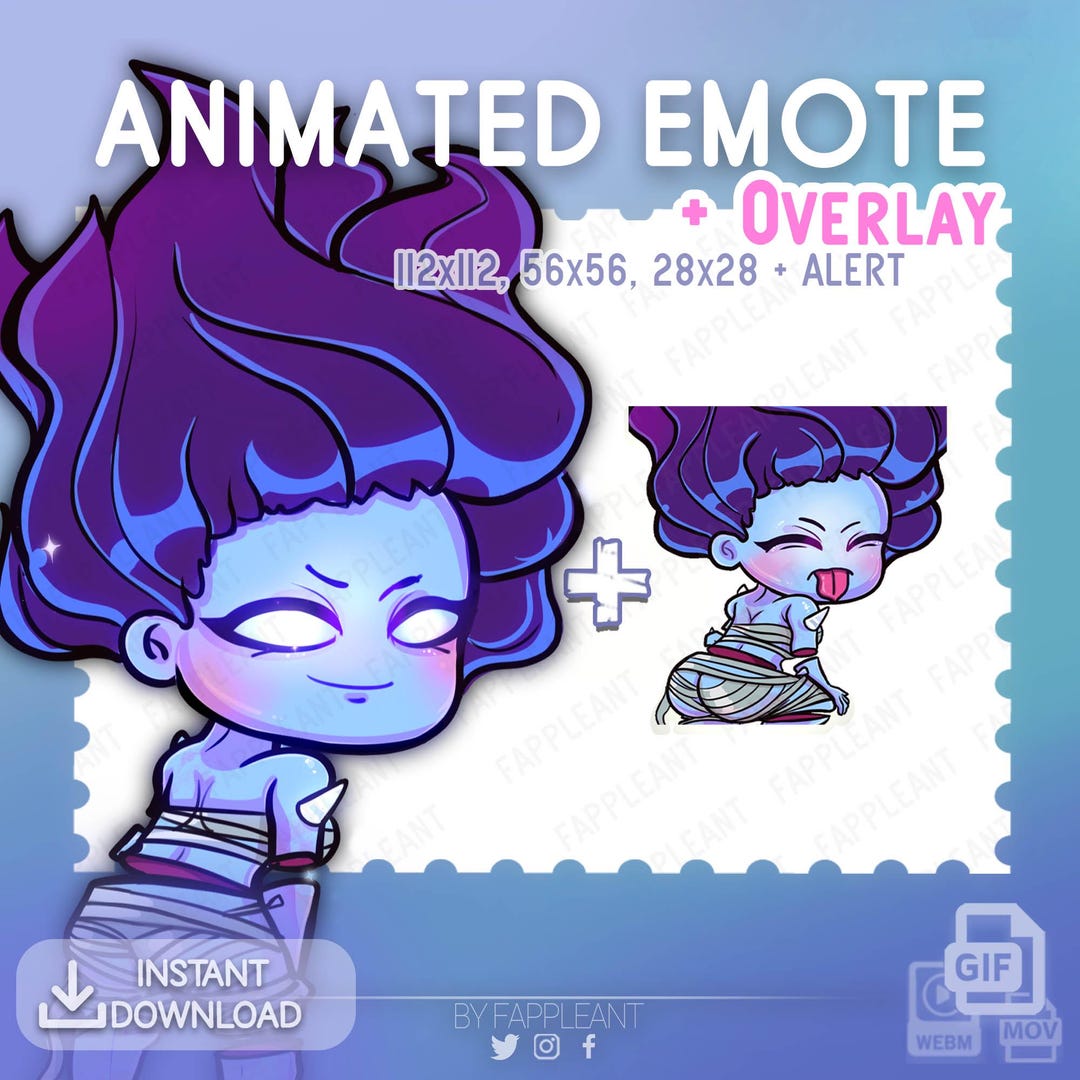 DBD the Spirit Animated Emote: Twerk Dance Overlay (digital Download ...