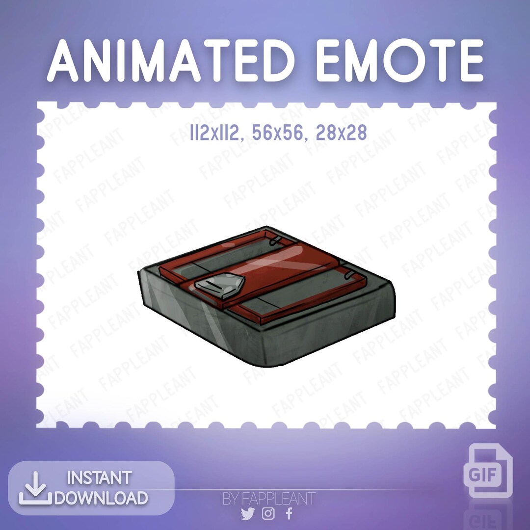 DBD ANIMATED Hatch Emote, Dbd Opening the Hatch Gif for Twitch, Discord ...