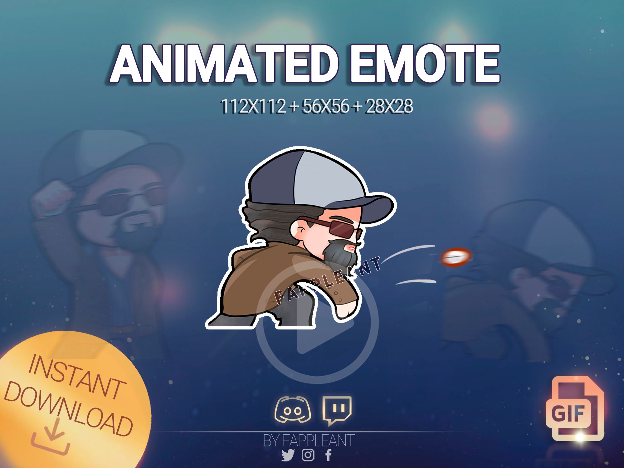 DBD ANIMATED Emote of Ace Using Diversion Perk, Dbd Survivor Animation ...