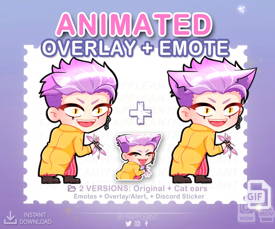 DBD Animated the Trickster Dance Emote Ji-woon Hak DBD Bundle Overlay ...