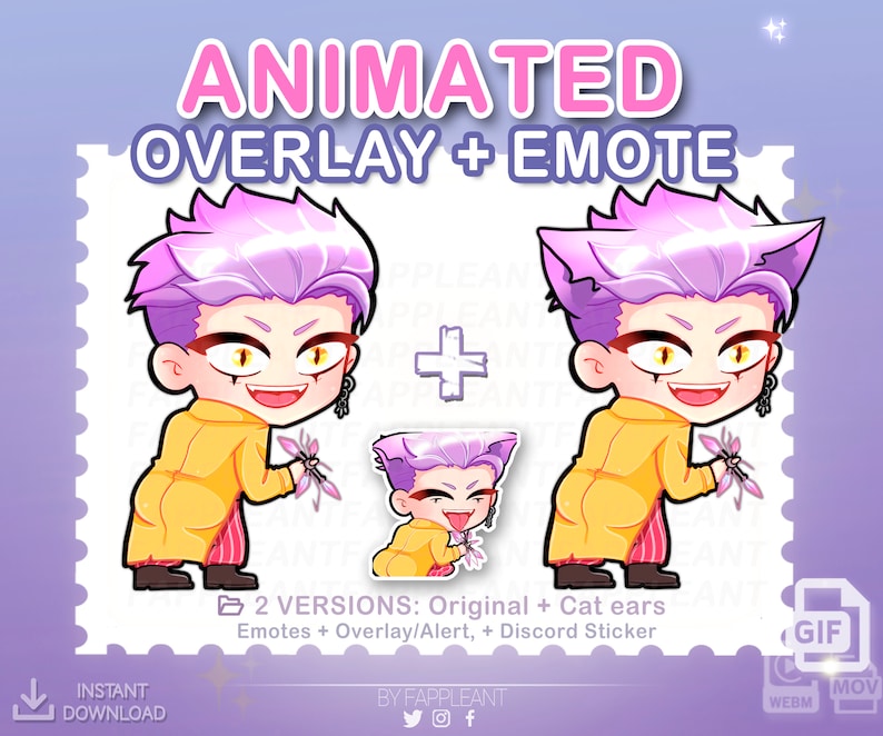 DBD Animated the Trickster Dance Emote Ji-woon Hak DBD Bundle Overlay ...