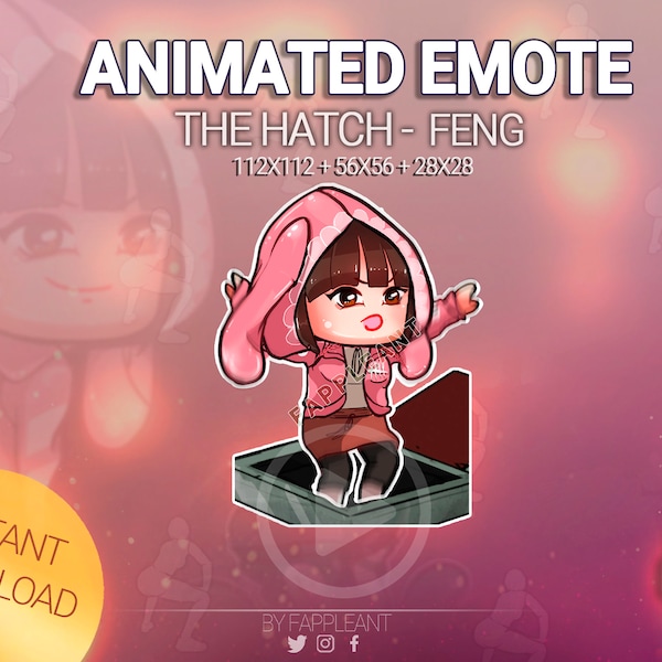 Feng Min Animated Emotes - Etsy