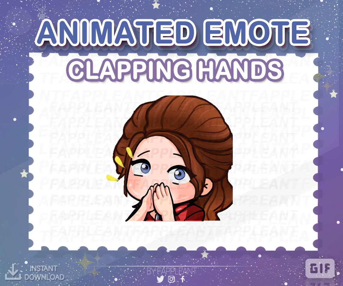 DBD Animated Claire Redfield Clapping Hands Emote Survivor Resident ...