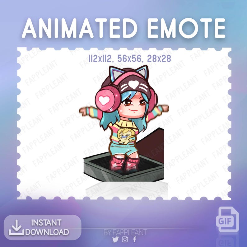 DBD Animated Feng Min Hatch Escape Emote: Twitch, Discord, Kick (GIF ...