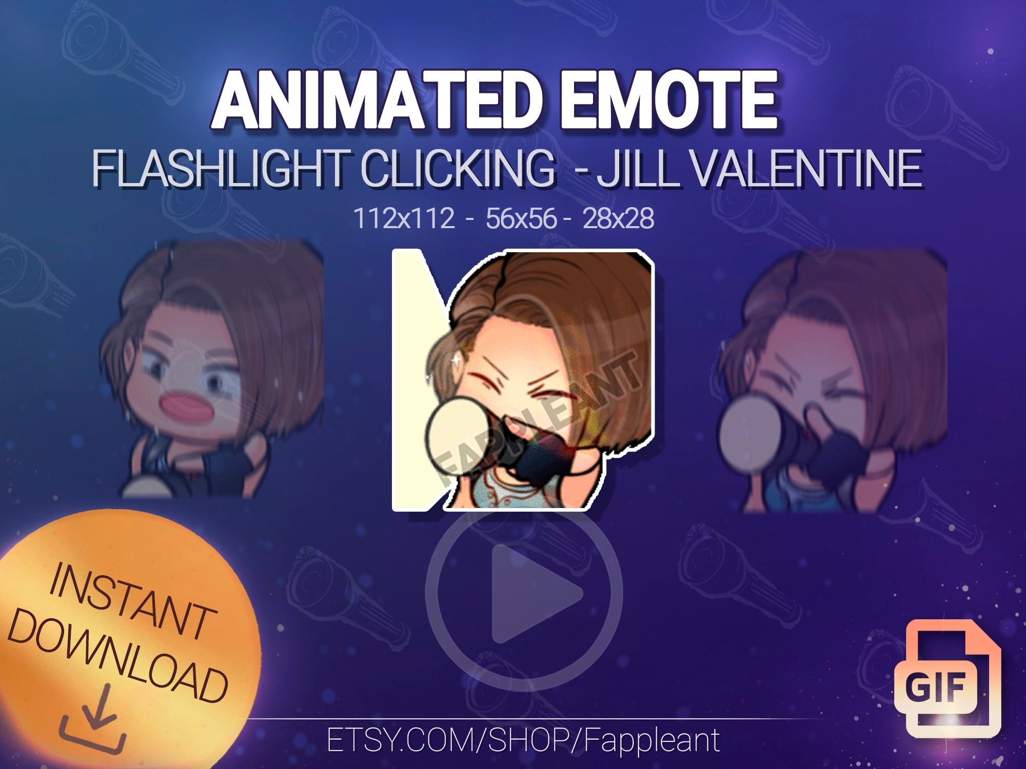 Résident évil twitch emotes - Etsy France