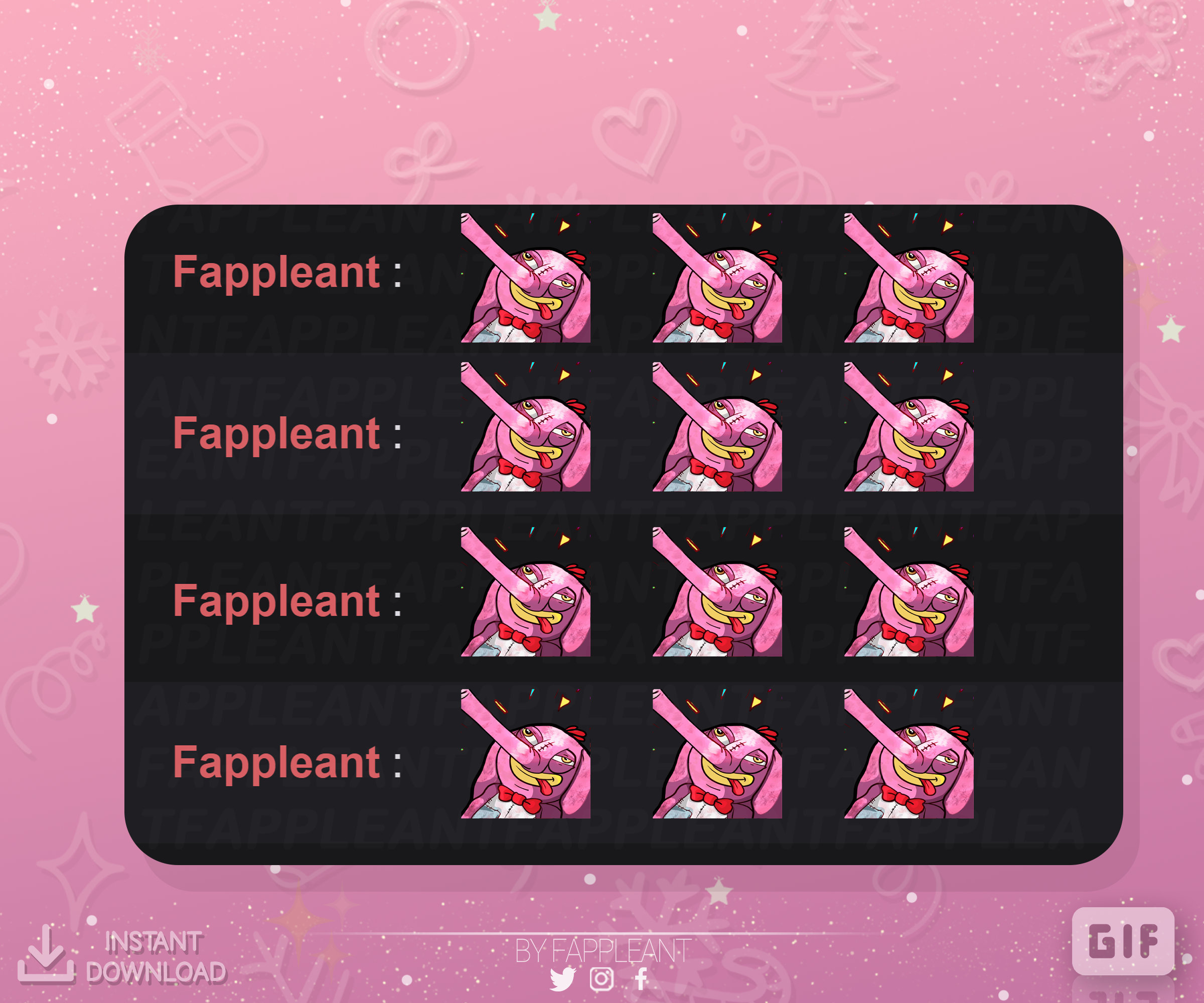 Animated Party Emote the Clown DBD Mr Puddles Cheering Emoji ...