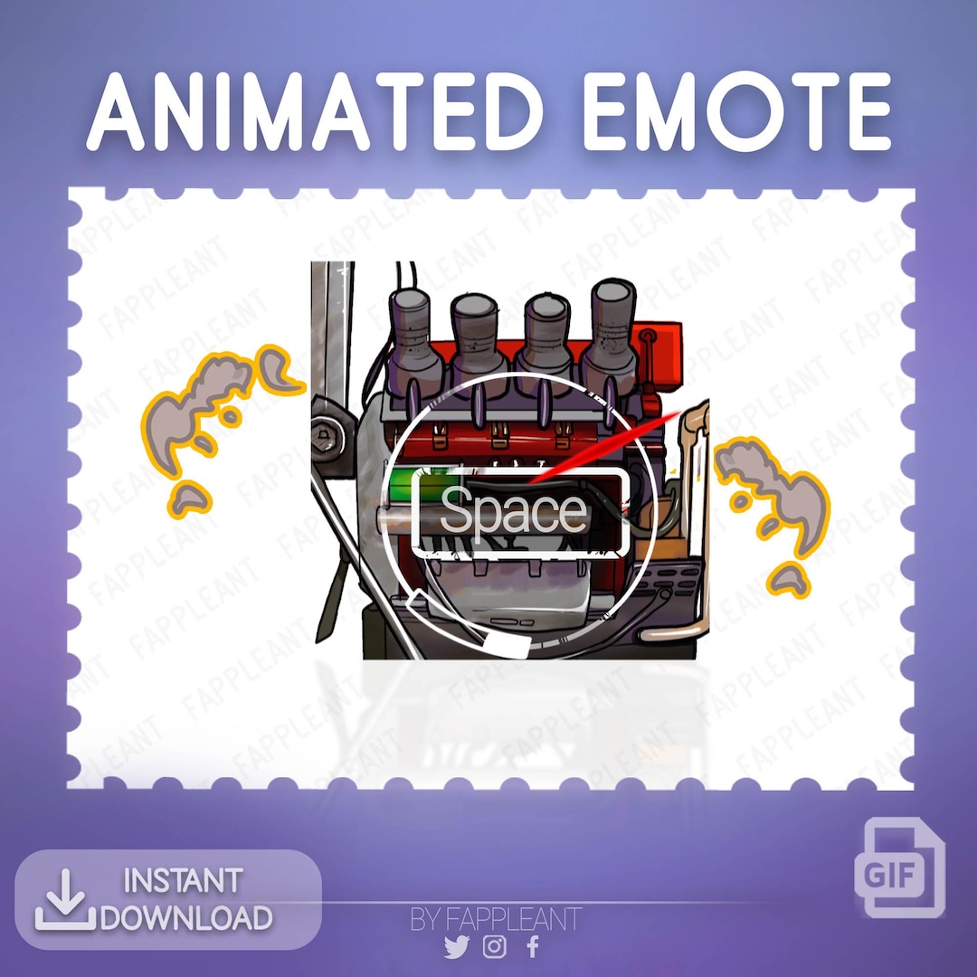 DBD Animated Generator Explosion Emote: Twitch, Discord, Kick (GIF ...