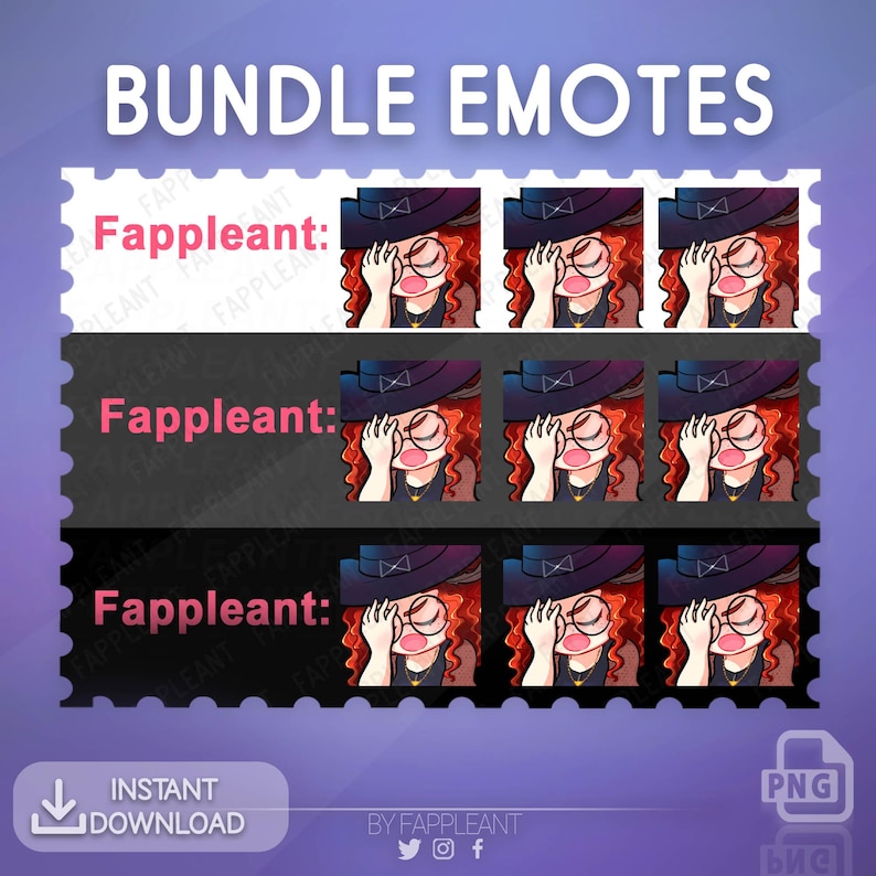 DBD Mikaela Reid Emotes: Witch Chibi PNG Emotes for Twitch, Discord ...
