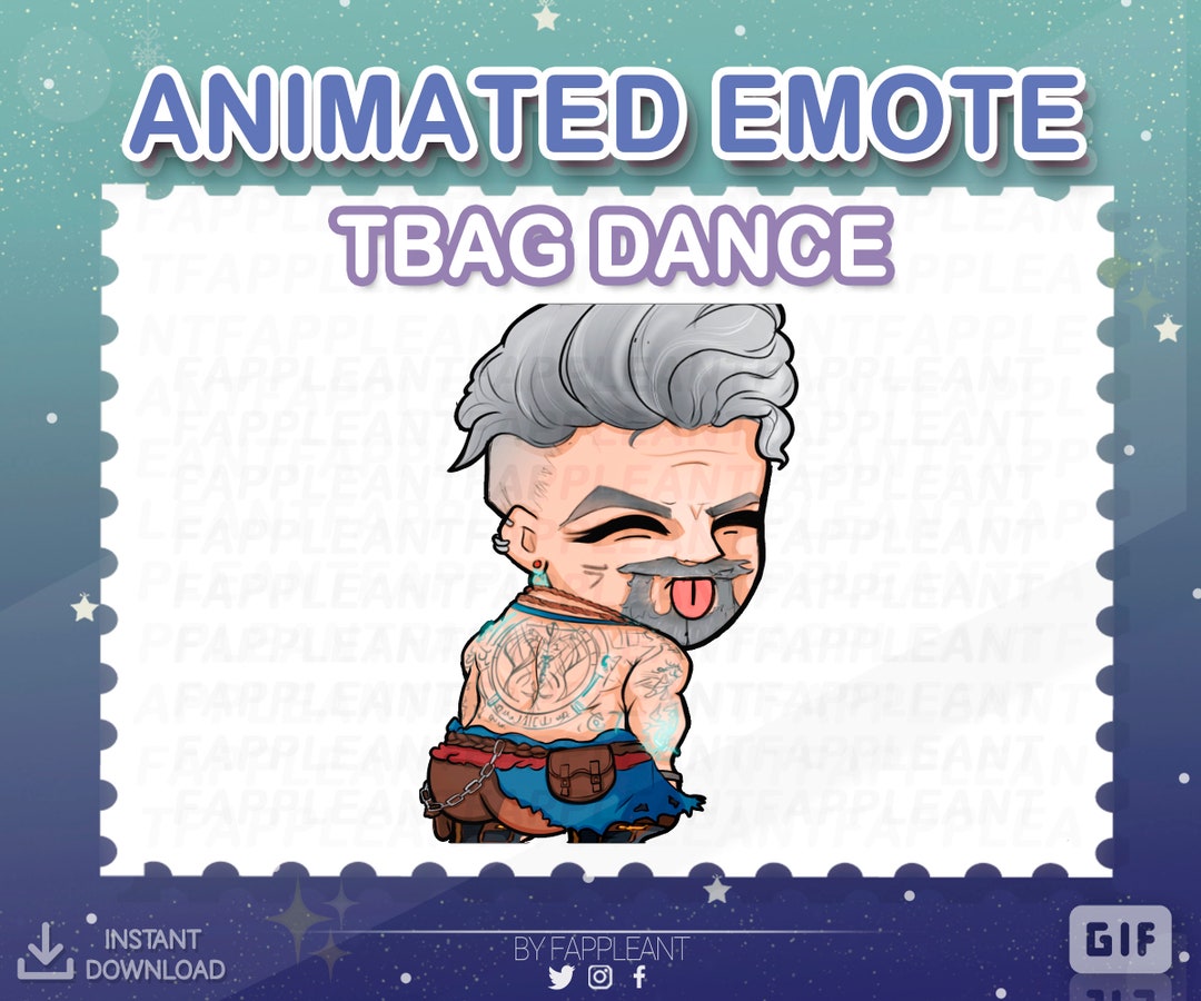 DBD Animated Vittorio Toscano Tbag Dance Emote Emotes Dbd Teabagging ...