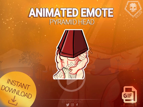 DBD ANIMATED Pyramid Head Dance Emote shirtless Dead by - Etsy UK