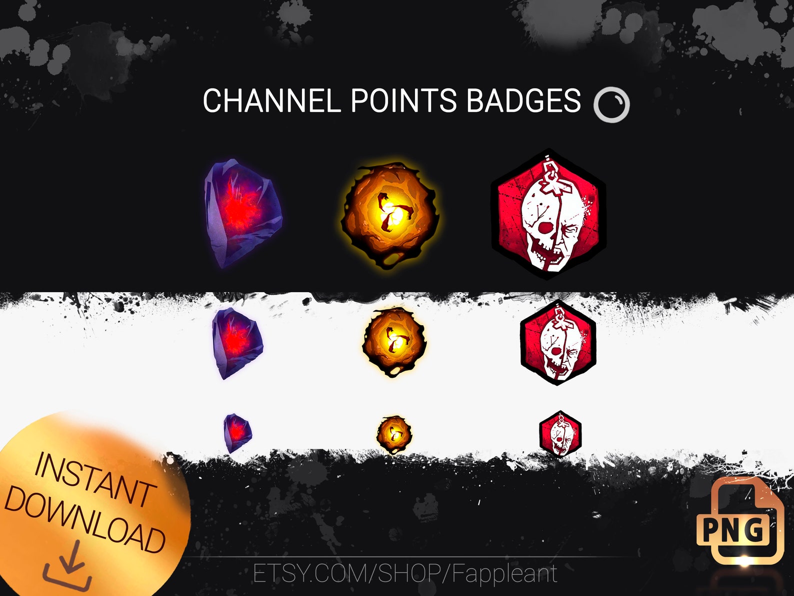 DBD Twitch Badges: Channel Point Icons (digital Download) | Dbd Emotes ...