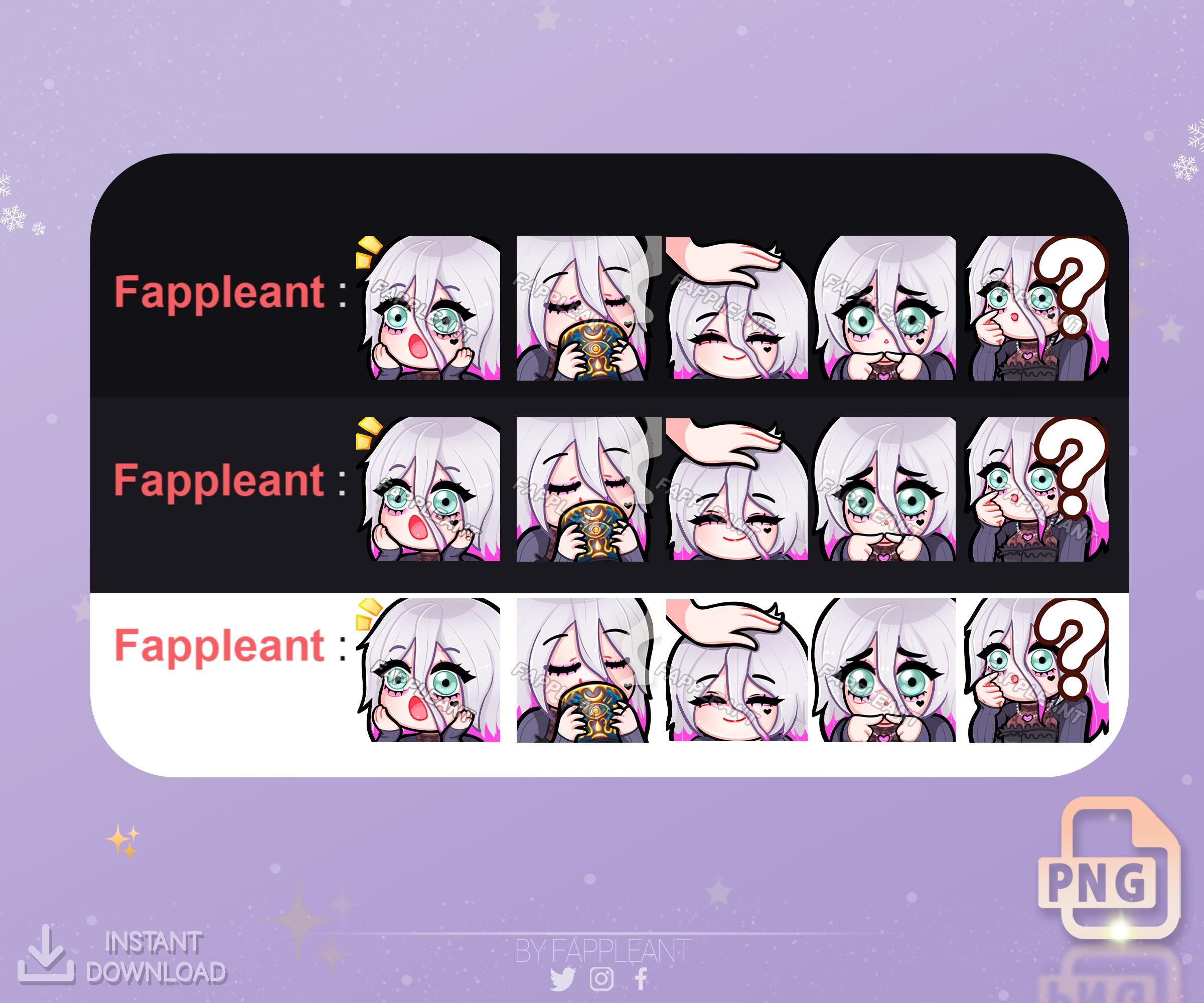 DBD Sable Ward Bundle Emotes, Pack of 5 Statics Emojis Set Emotes Dbd ...