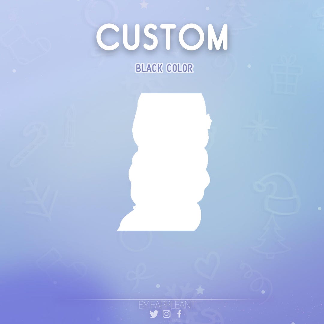 Custom Black Color Ghostface Dance Emote - Etsy