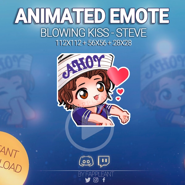 Steve Harrington Emotes for Twitch - Etsy