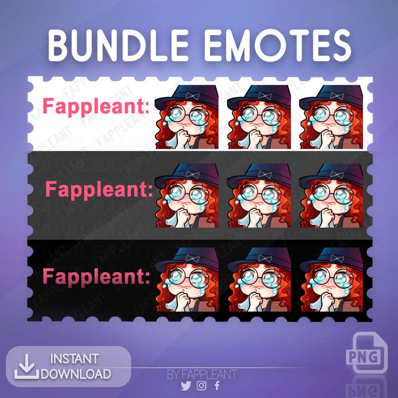 DBD Mikaela Reid Emotes: Witch Chibi PNG Emotes for Twitch, Discord ...