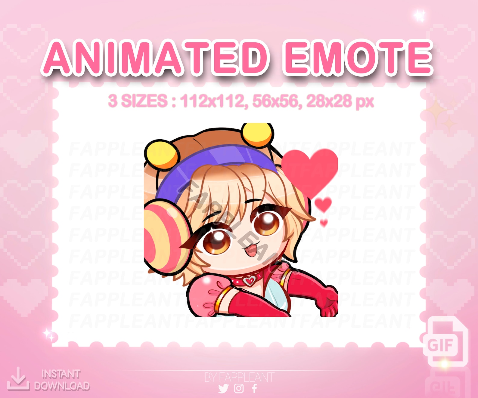 Cheryl Mason Dbd Animated Emote: Heart Kiss (digital Download) | Dbd ...