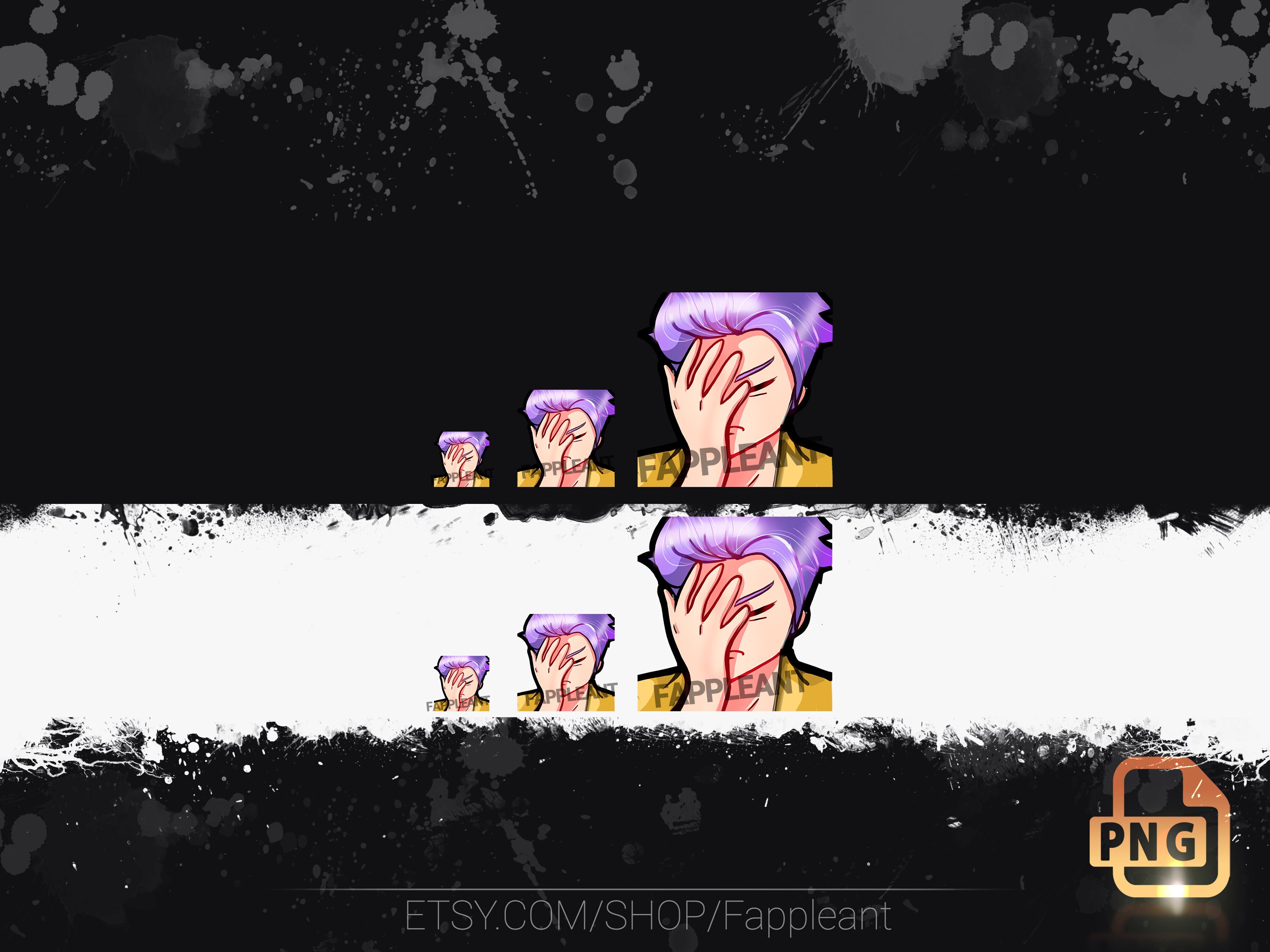 DBD Facepalm Emote the Trickster, Facepalm Emote for Twitch, Discord ...