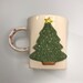 Christmas Tree Coffee Mug Colorful Holiday Mugs Unique Handmade Pottery ...