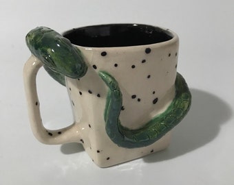 Mug Snake Pottery - Etsy