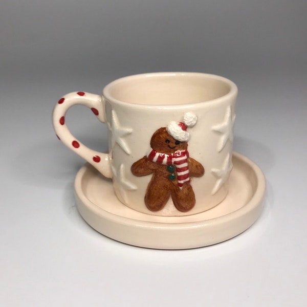 Gingerbread Mugs - Etsy