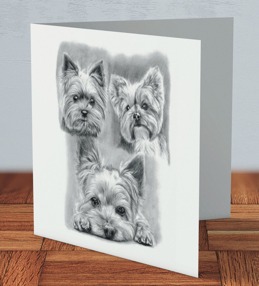 Yorkshire Terrier - Greeting Card | Dog Lover, Yorkie, Card for Friend ...