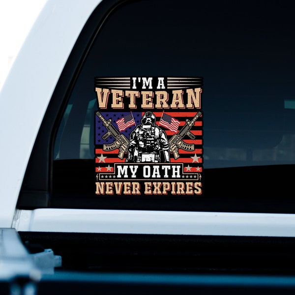 Veteran Decal - Etsy
