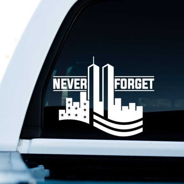 Never Forget Decal - Etsy