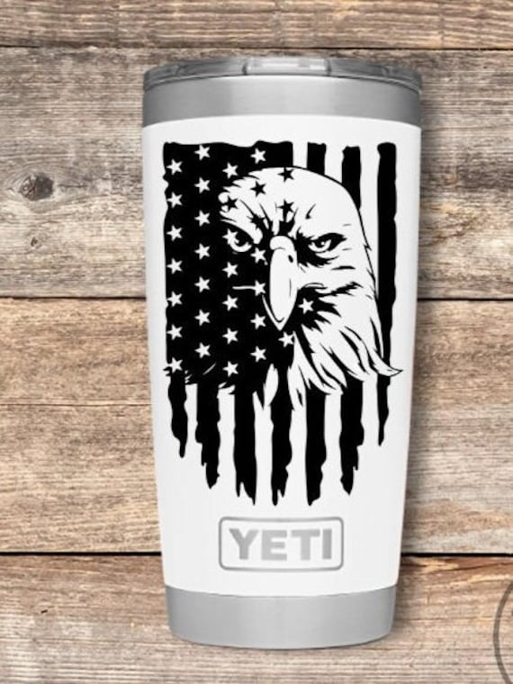 American Flag Decal Eagle Decal Bald Eagle Decal Patriotic | Etsy
