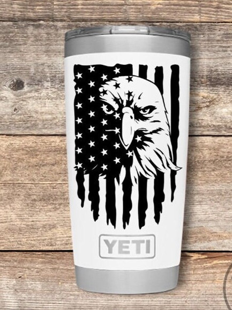American Flag Decal Eagle Decal Bald Eagle Decal Patriotic - Etsy