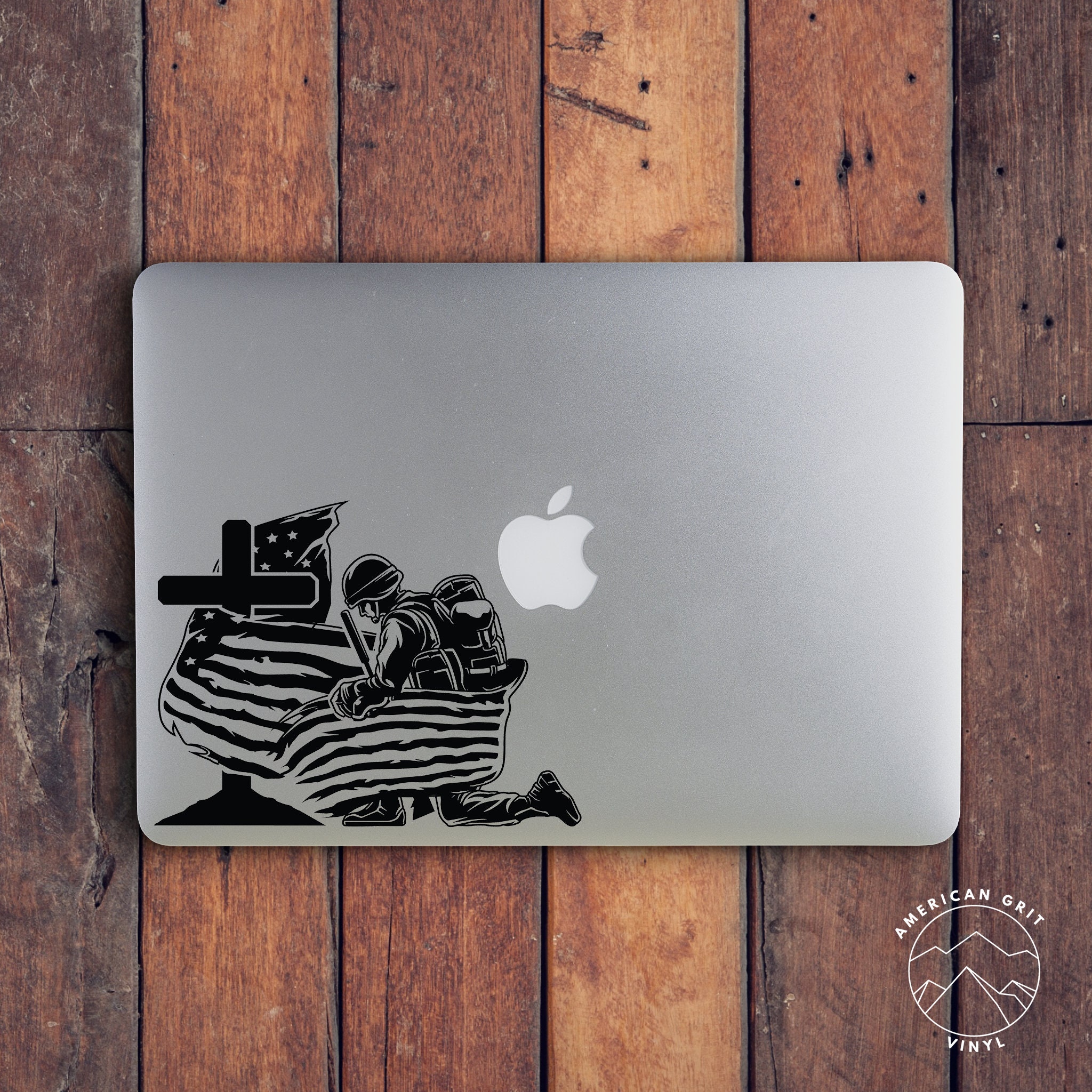 Battlefield Cross Decal Veteran Decal Memorial Decal USMC - Etsy