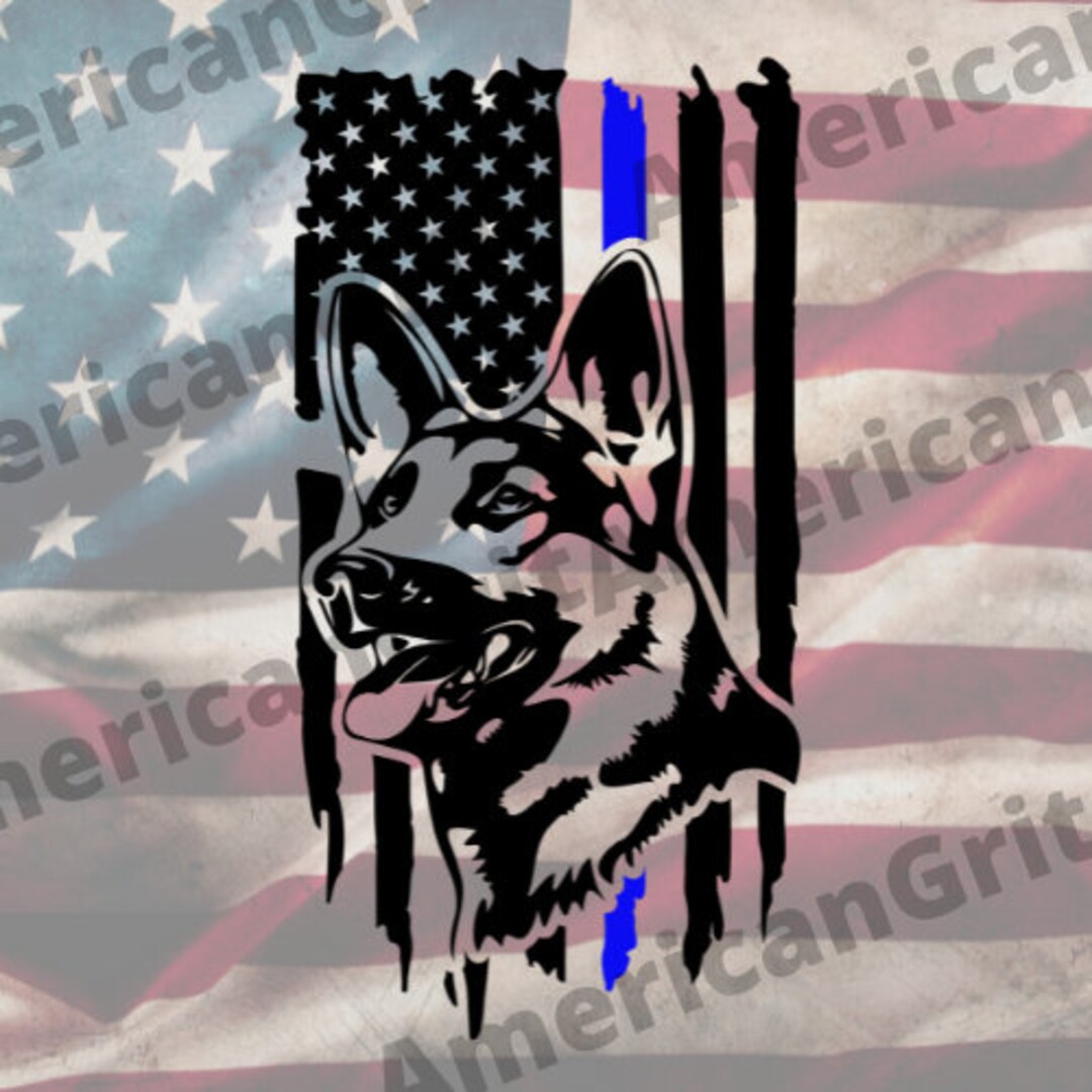 K-9 Decal, German Shepherd Decal, Dog Decal, German Shepherd Vinyl ...