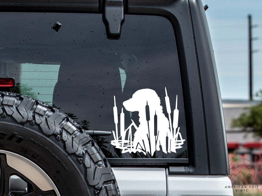 Labrador Retriever Decal, Lab Decal, Duck Hunting Decal, Hunting Decal ...