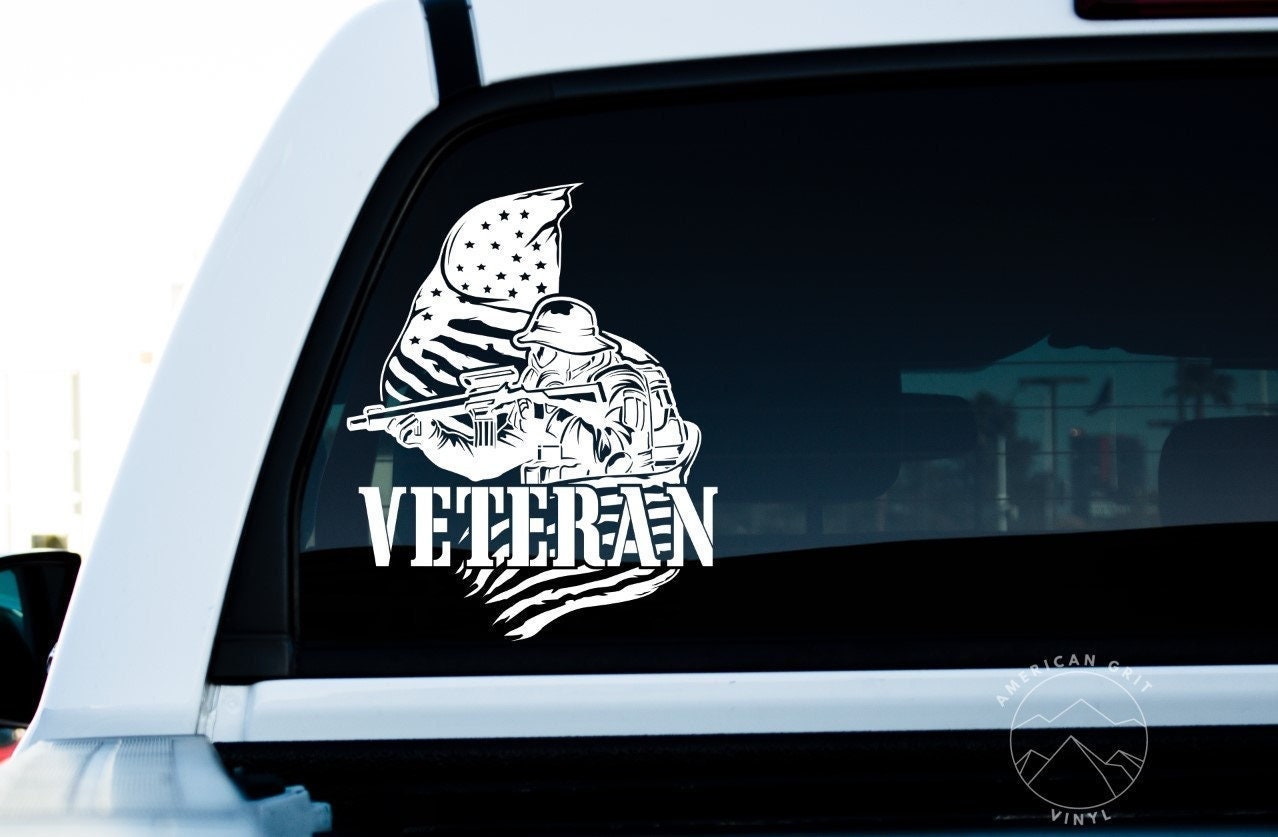 Veteran Decal Soldier Decal USMC Decal Navy Decal Air - Etsy