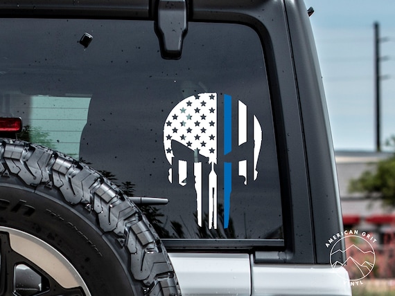 Police Decal Policeman Decal Police Punisher Decal Punisher - Etsy