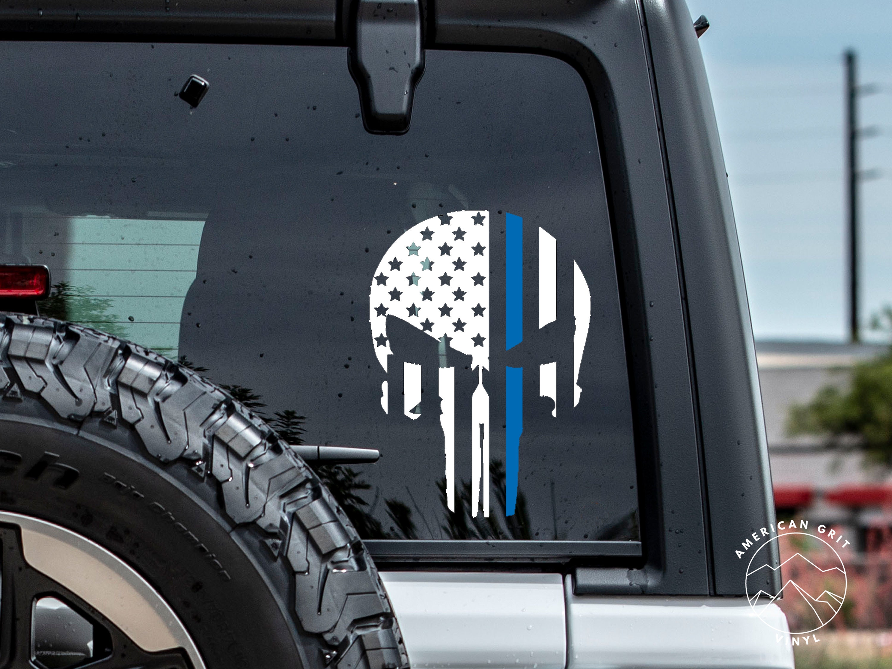 Police Decal Policeman Decal Police Punisher Decal Punisher - Etsy