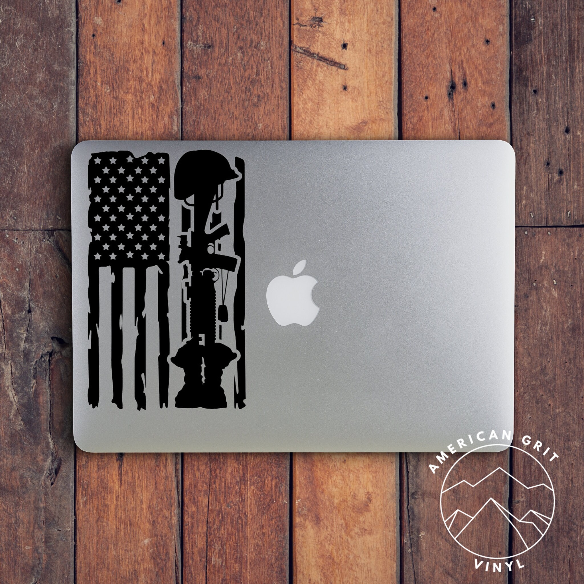 Battlefield Cross Decal Veteran Decal Memorial Decal USMC - Etsy