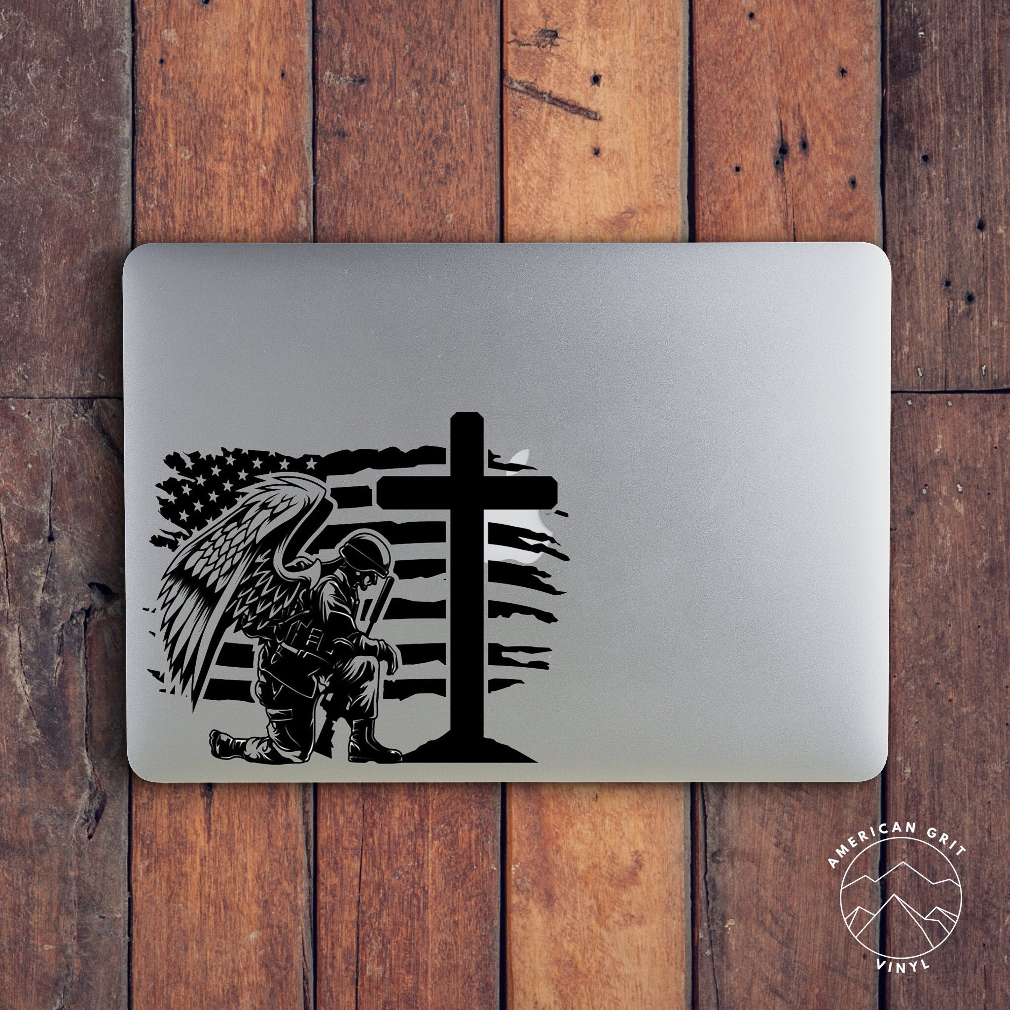 Battlefield Cross Decal Veteran Decal Memorial Decal USMC - Etsy