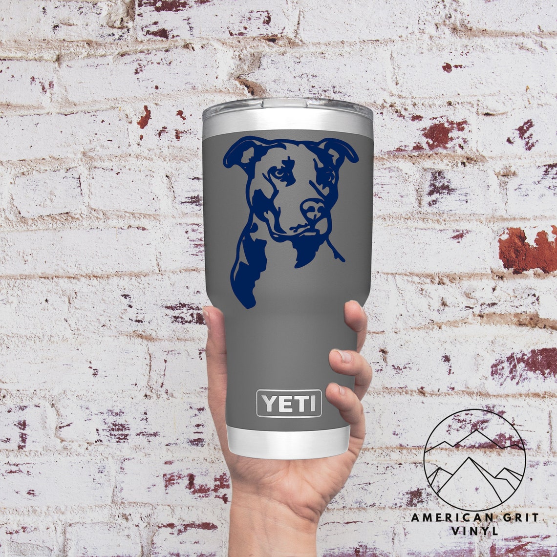 Pit Bull Decal Dog Decal Pit Bull Vinyl Decal Car Decal | Etsy