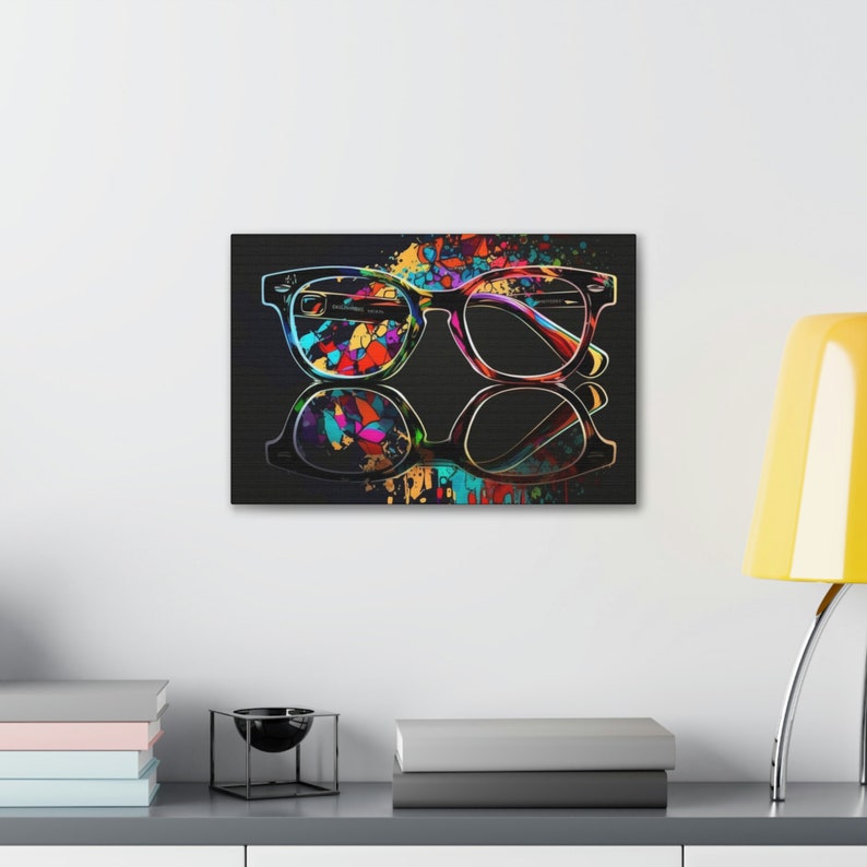Optical Decor, Abstract Optical Art, Optician, Optician Gift, Optician ...
