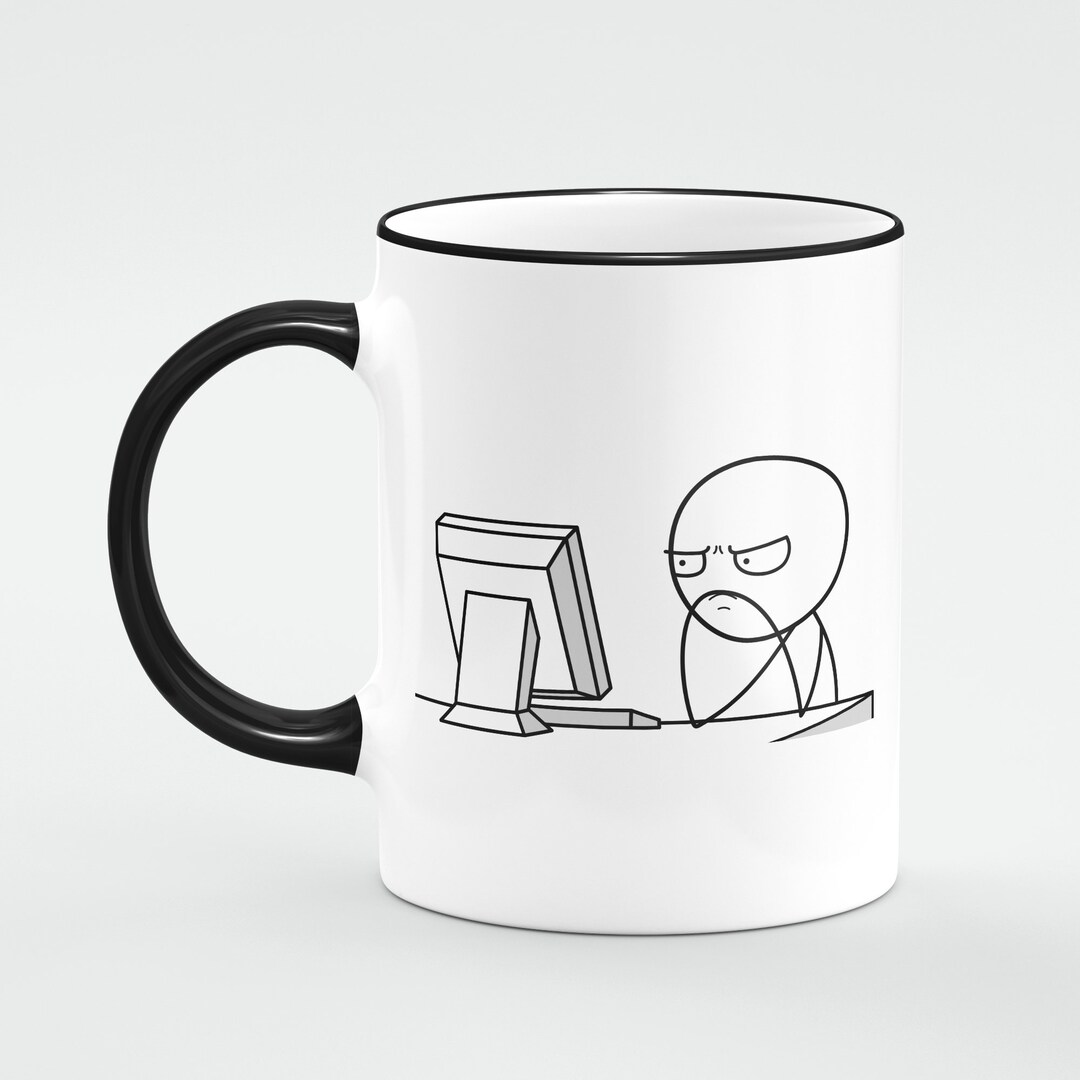 Computer Guy Meme Mug Funny Mug Office Mug - Etsy