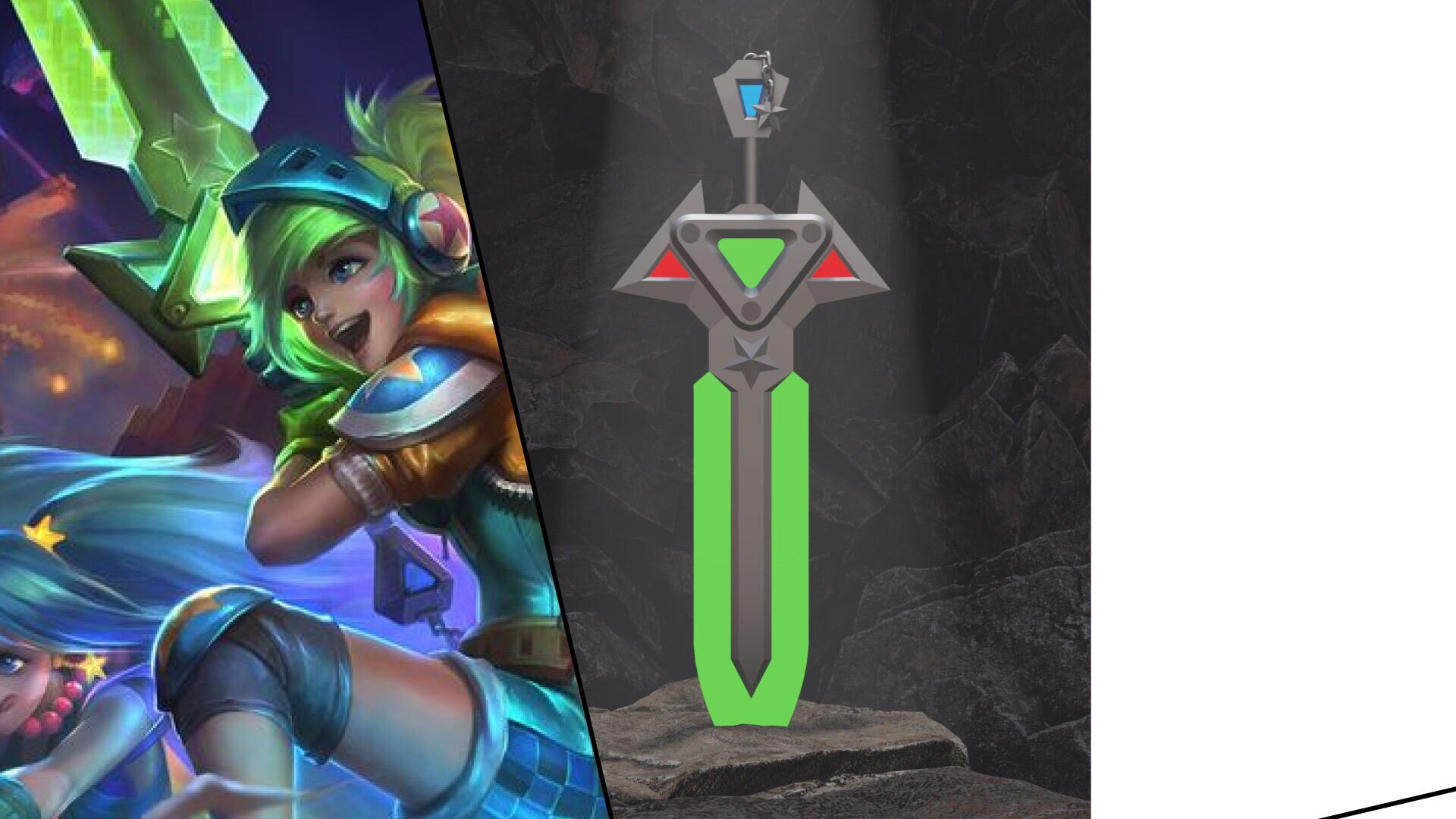 Arcade Riven Sword 3D MODEL (blender) - Etsy