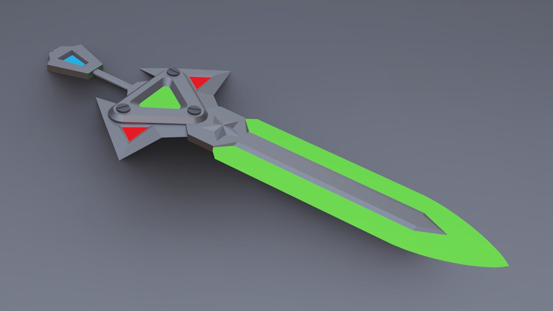 Arcade Riven Sword 3D MODEL (blender) - Etsy
