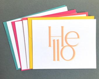 Blank Cards Paper Greeting Cards Friend Just Wanted to Say Hi Printable ...