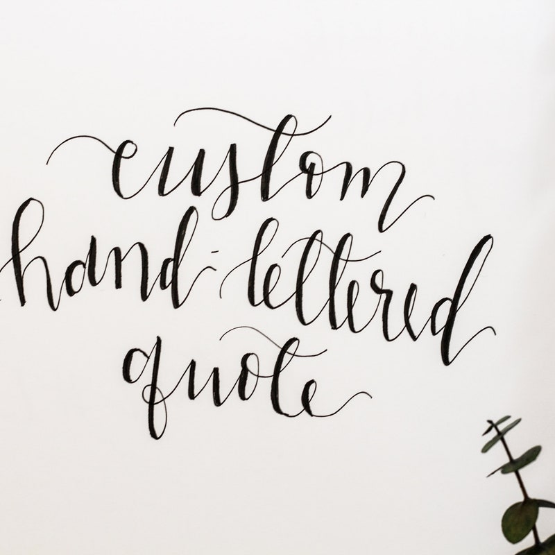 Hand Lettered Sign - Etsy