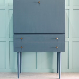 Secretary Hideaway Desk – Bespoke Build Mid Century Modern, Jersey - Etsy