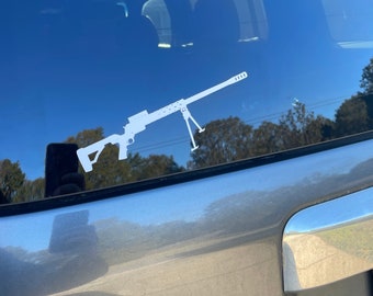 Rifle Decal - Etsy