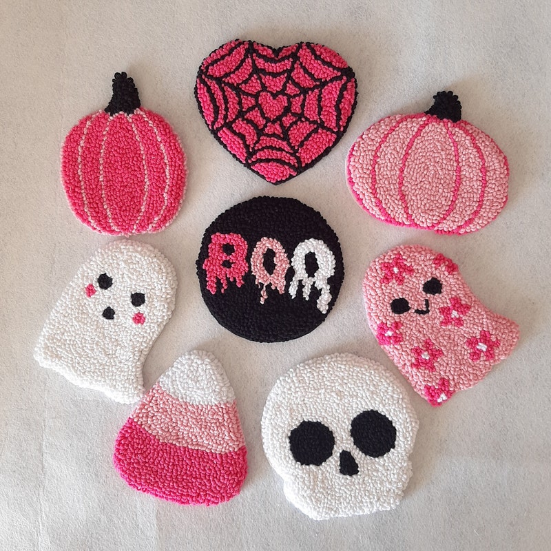 Halloween Coasters - Etsy