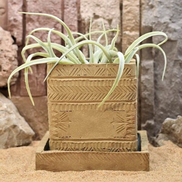 Hand Built Pottery Planter - Etsy