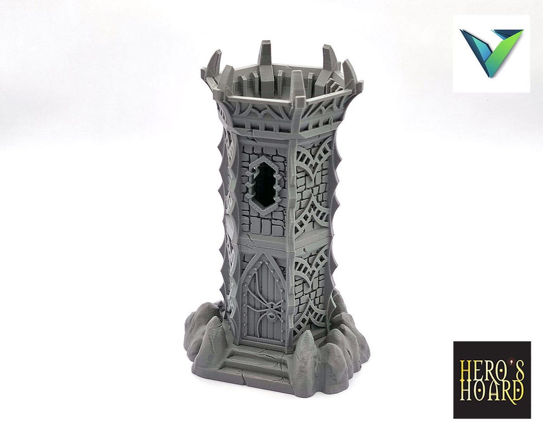 Dark Elf Sentry Tower - Openforge Gaming Terrain & Scenery (28-32mm ...